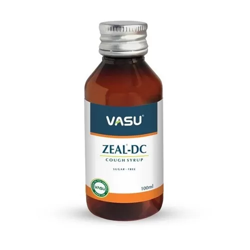 Зеал ДС, сироп от кашля без сахара (Zeal DC Cough Syrup SF), Vasu, 100 ...